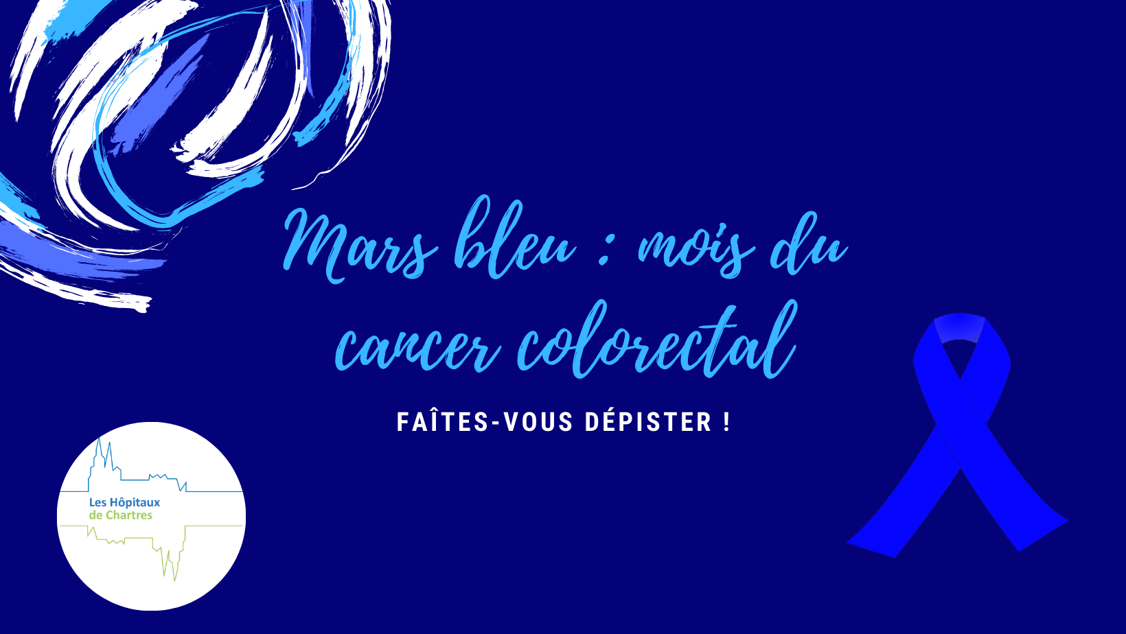 Mars Bleu : Mois du cancer colorectal | Les Hôpitaux de Chartres